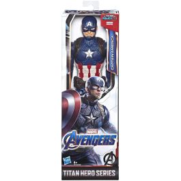 Marvel Avengers Titan Hero Series 12 inch Captain America Action Figure ...